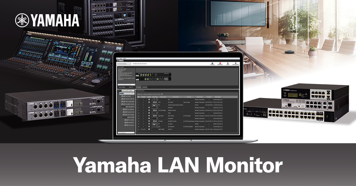 Yamaha LAN Monitor - Présentation - Logiciels et applications ...